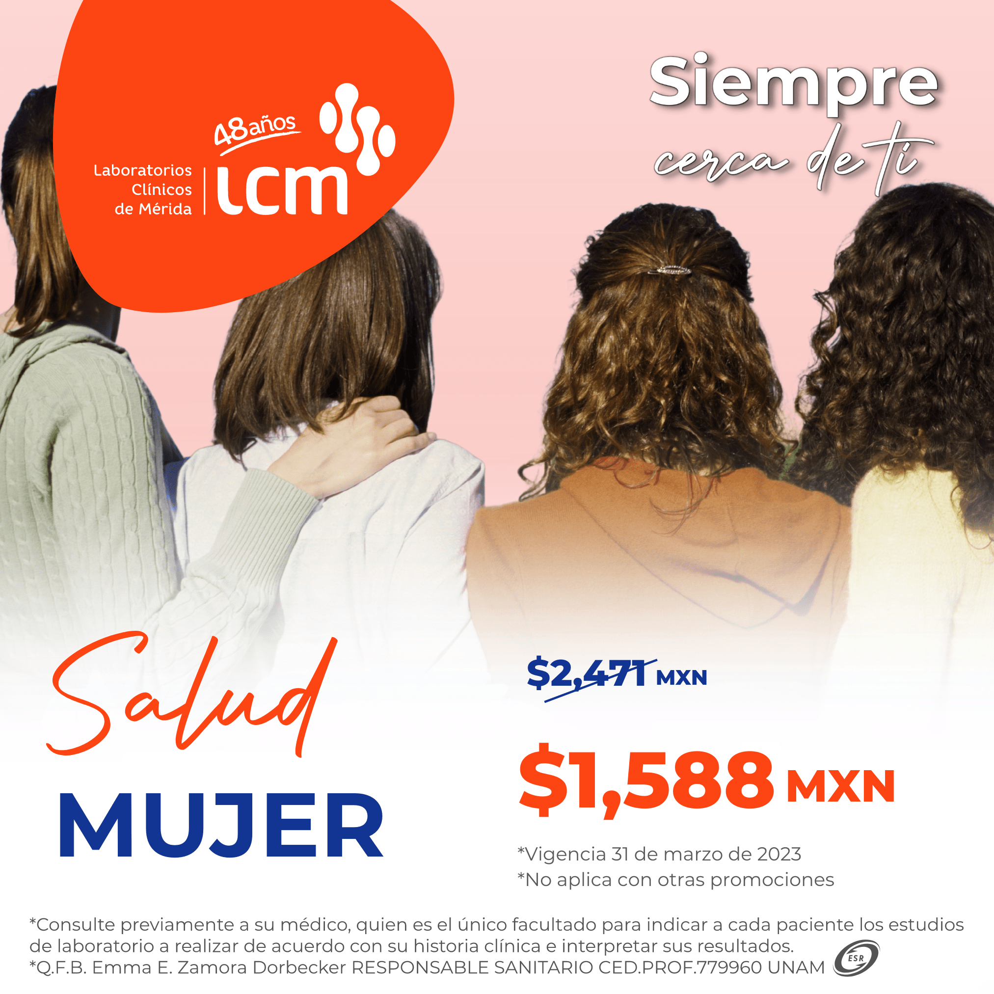 Salud Mujer | LCM - Laboratorios Clínicos de Mérida